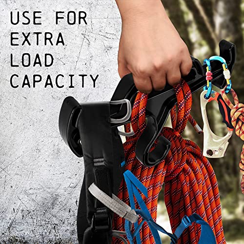 [2 Pack] Heavy Duty Hangers for Law Enforcement Gear - Heavy Load Capacity Body Armor Hanger - Weight Dispersing Hanger for Tactical Gear - Multi-Purpose BCD/Wetsuit Hanger