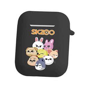 stray kids cartoon earphone case for airpods 1&2 felix bangchan changbin airpods case cover