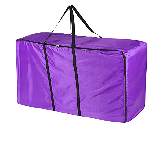 HYXITVCG Hay Bag, Heavy Duty Hay Bale Storage Bag, Extra Large Tote Hay Bale Carry Bag, Portable Horses Goats Livestock Hay Bale Bag with Zipper and Handle (45'' x 23'' x14'')