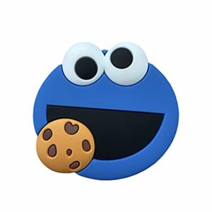 Eggy Cute Cartoon Cell Phone Holder Grip Stand Compatible with iPhone and Android (Cookie)