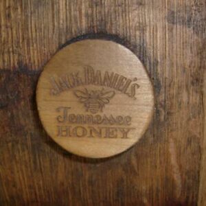 Aunt Molly's Barrels J.D. TN Honey Whiskey Barrel Branded-Engraved-Sanded-Finished