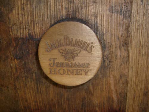 Aunt Molly's Barrels J.D. TN Honey Whiskey Barrel Branded-Engraved-Sanded-Finished