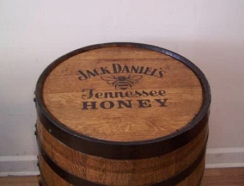 Aunt Molly's Barrels J.D. TN Honey Whiskey Barrel Branded-Engraved-Sanded-Finished