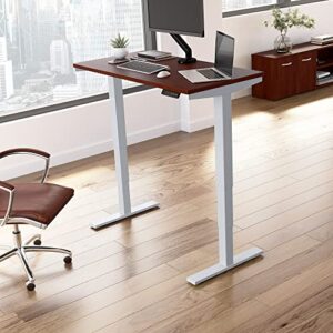 Bush Business Furniture Move 40 Series Electric Height Adjustable Standing Desk, 72W x 30D, Platinum Gray