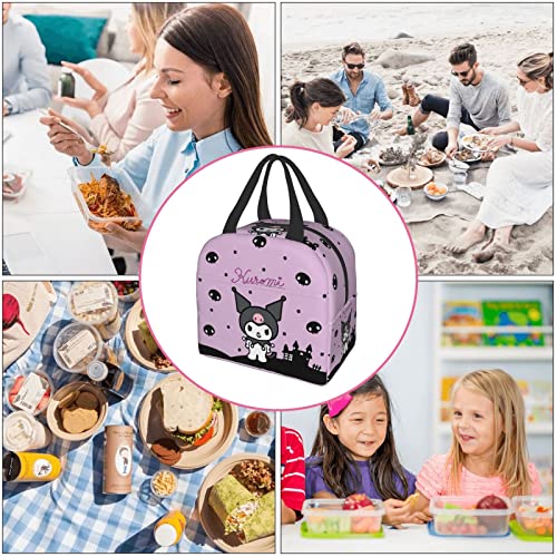 Lunch Bag Portable Insulated Lunch Box, Waterproof Tote Bento Bag For Office Hiking Beach Picnic Fishing