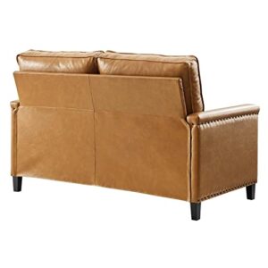 Modway Ashton Love Seats, Tan