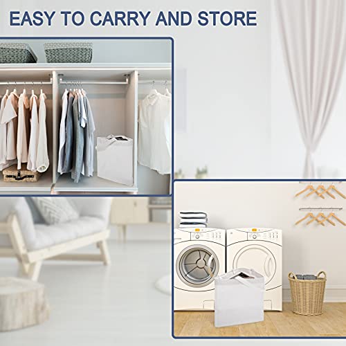 Hanger Storage Triangle Bag with Handles for Space Saving, Hangers Storage Organizer Hanger Holder Portable Stacker Container