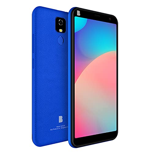 BLU J6 | 2020 | Long Lasting Battery | Unlocked | 6.0” HD+ Display | 32GB | 8MP Camera | US Warranty | Blue