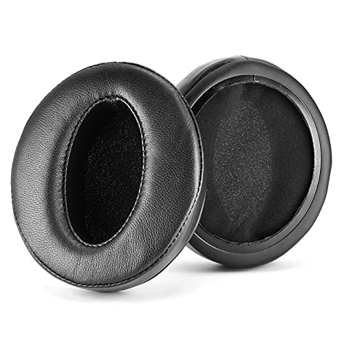 defean HD4.50BTNC Upgrade Quality Sheepskin Leather Ear Pads - Ear Cushion Replacement Compatible with Sennheiser HD 4.50BT HD 4.40BT 4.30BT Headset, High-Density Noise Cancelling Foam, Memory Foam