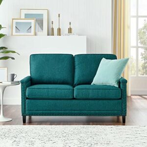 Modway Ashton Love Seats, Teal