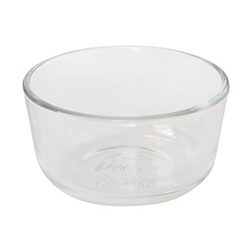 Pyrex (4 7202 Glass Bowls & (4) 7202-PC Lawn Green Lids