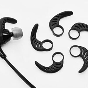 BLLQ Earbuds Stabilizer Ear Fins Ear Hooks Anti-Slip Anti-Drop 3D Support, Compatible with Jaybird x4 X3 x2 x,Samsung Phones’ akg Earbuds, Soundcore, Other Same Style in Ear Earphone,3 Pairs sml