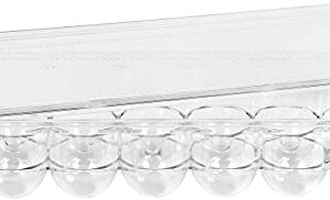 Utopia Home Value Pack of 6 Pc (5 Drawers, 1 Egg Holding Tray) and 8 Pc Pantry Organizers (4 Large, 4 Small Drawers)- Plastic Organizers for Freezers