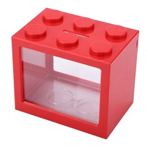 Mini Fish Tank, Decorative Mini Aquarium Mini USB Aquarium for Office