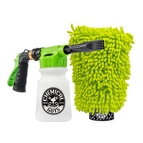 Chemical Guys Acc_326 – Torq Foam Blaster 6 Foam Wash Gun with Chenille Premium Scratch-Free Microfiber Wash Mitt