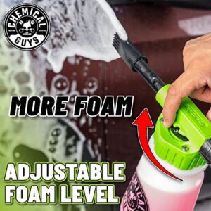 Chemical Guys Acc_326 – Torq Foam Blaster 6 Foam Wash Gun with Chenille Premium Scratch-Free Microfiber Wash Mitt