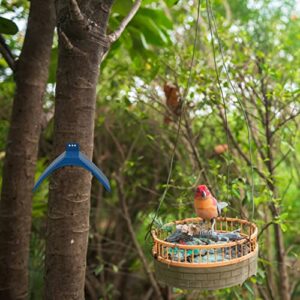 Hemobllo Pigeon Perch Bird Stand- Dove Rest Stands, Lightweight Pigeons Rest Stand Bird Perches, Plastic Heat Resistance Dove Rest Roost Holder1 Set 20Pcs