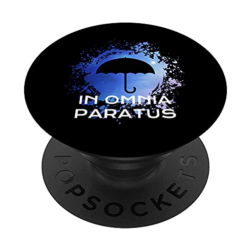 In omnia Paratus Umbrella PopSockets Swappable PopGrip