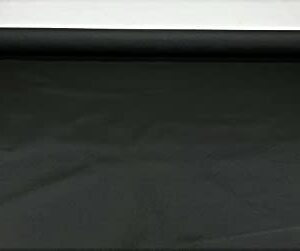 USA Fabric Store Cordura Black 500D Waterproof Outdoor Fabric 60" Wide DWR