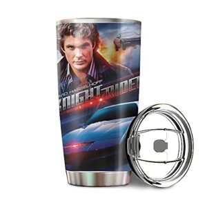 knight rider hasselhoff tumbler 20oz & 30oz stainless steel travel mug