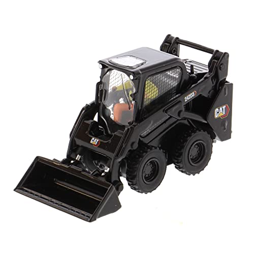 1:50 Caterpillar 242D3 Skid Steer Loader with Special Black Paint - Diecast Masters - High Line Series - 85676BK