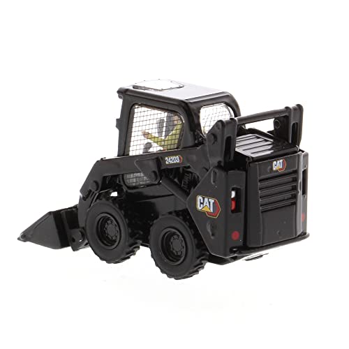 1:50 Caterpillar 242D3 Skid Steer Loader with Special Black Paint - Diecast Masters - High Line Series - 85676BK