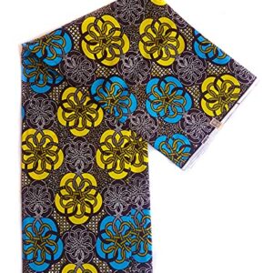 Thani African Print Fabric - Cotton (6yards)