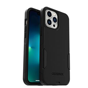 otterbox commuter series case for iphone 13 pro max & iphone 12 pro max - black