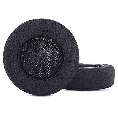 TaiZiChangQin Thicker Upgrade Ear Pads Headband Cushion Memory Foam Replacement Compatible with Corsair Virtuoso RGB Wireless SE Gaming Headphone (Fabric)