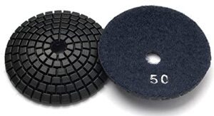 3inch 50 grit diamond concave polishing pads convex wet - grinding tile stone marble granite concrete ceramics glass 2pcs