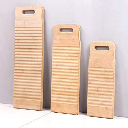 MNTT Laundry Board,Manual Home Anti-Slip Portable Rectangle Durable Washboard Scrubboards Clothes Cleaning Tools(M)