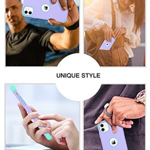 BENTOBEN iPhone 11 Case, Phone Case iPhone 11, Heavy Duty 2 in 1 Full Body Rugged Shockproof Protection Hybrid Hard PC Bumper Drop Protective Girls Women Boy Men Covers for iPhone 11 2019, Purple/Mint