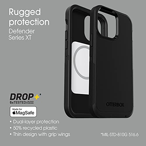 OtterBox DEFENDER SERIES XT SCREENLESS EDITION Case for IPhone 13 Pro Max & IPhone 12 Pro Max - BLACK