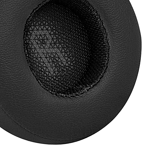 Geekria QuickFit Protein Leather Replacement Ear Pads for JBL E35, E45bt, E45, C45BT Headphones Ear Cushions, Headset Earpads, Ear Cups Repair Parts (Black)