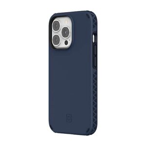 incipio grip series case for 6.1-inch iphone 13 pro, midnight navy