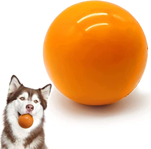 KAIKER Dog Balls Indestructible,Solid Rubber Bouncy for Dogs Aggressive Chewers Large Breed,Non-Toxic&Floating&High Elasticity,Durable Fetch Ball Medium to Chew,Play and Training.