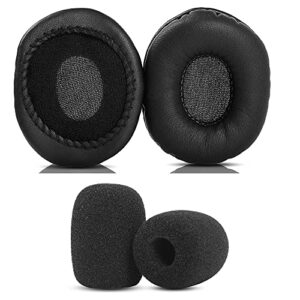 YunYiYi PC8 Earpads Ear Cushion Upgrade Compatible with Sennheiser PC8 PC7 PC2 PC3 PC5 PC131 Mono USB Headset Replacement Ear Pads