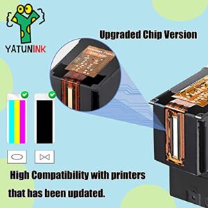 YATUNINK Remanufactured Ink Cartridge 275 and 276 Replacement for Canon 275XL and 276XL 275 XL 276 XL Black Color Ink Cartridges for Canon Pixma TS3522 TS3520 TS3500 TR4720 TR4700 Printer Ink (2 Pack)