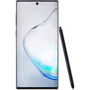 samsung galaxy note 10 n970u 256gb 6.3" 4g lte fully unlocked, black (renewed)