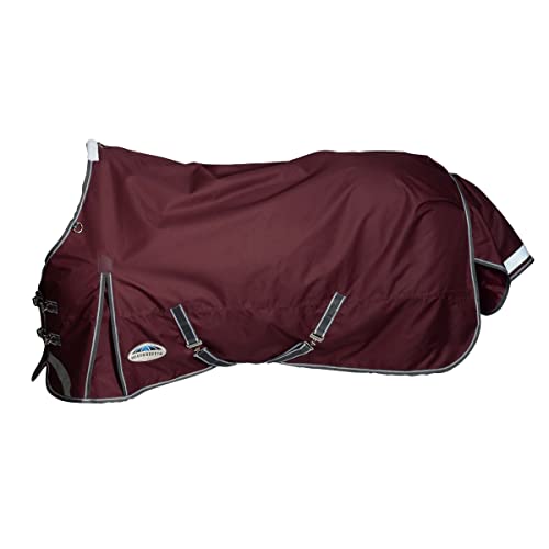 Weatherbeeta ComFiTec Plus Dynamic II Standard Neck Lite - Maroon/Grey/White - 75"