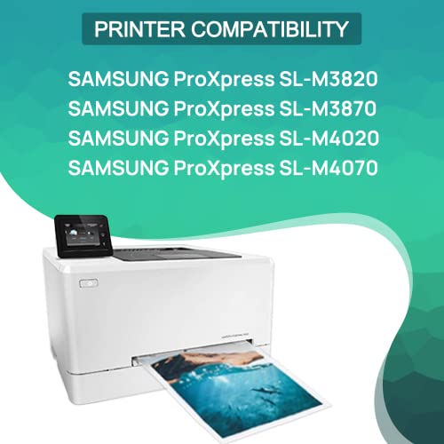 GREENBOX Compatible MLT-D203E Toner Cartridge Replacement for Samsung D203E MLTD203E SU890A, 10,000 Pages High Yield for ProXpress M3870FW M3370FD M4070FR M3320ND M3820DW M4020ND M4072 (2 Black)