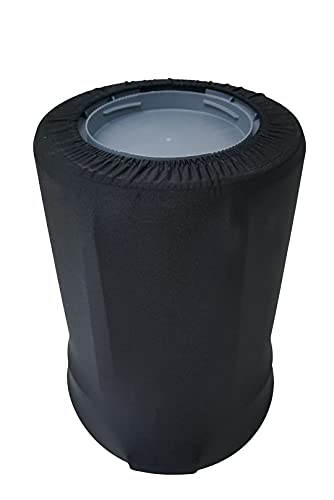 SPANDEX & TABLE LINENS Spandex Stretch Trash CAN Cover 44 Gallon Round with Open Bottom for Dolly