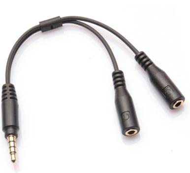 FTF Gear Double Microphone Splitter Cable 3.5mm