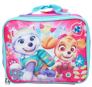 ruz paw patrol girl's insulated lunch box