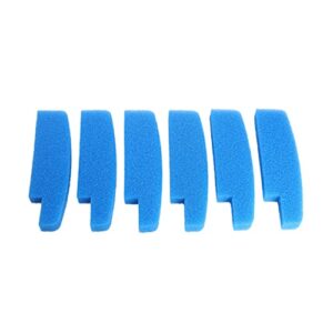 ingviee pack of 6 compatible foam filter sponge fit for seachem tidal 110 filter