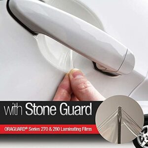 ReplaceMyParts Custom Fit Door Handle Cup Clear Bra Paint Protector Film Anti Scratch Stone Guard Self Healing PPF (Set of 4) for 2010 2011 2012 2013 2014 2015 Hyundai Tucson