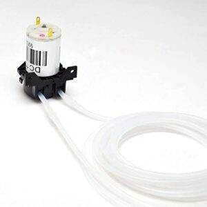 gikfun 12v dc dosing pump peristaltic dosing head with 3m silicone tube for aquarium lab analytic diy