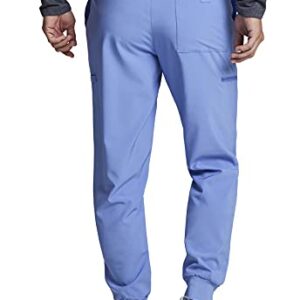 Dickies EDS Essentials Men Scrubs Pant Mid Rise Jogger DK223, M, Ciel