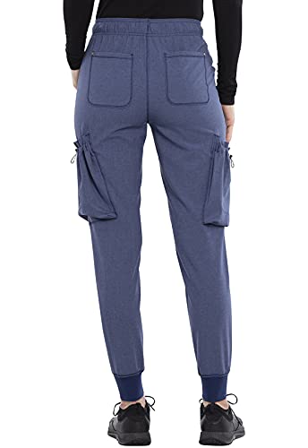 Cherokee iFlex CKK150 Uptown High Rise Jogger by Katie Duke Heather Navy MT