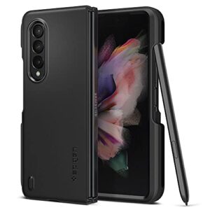 spigen thin fit p designed for galaxy z fold 3 5g case (2021) - black